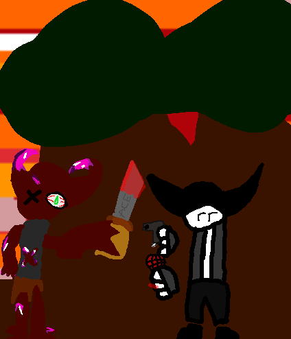 XENO ace vs cj draw - ibisPaint