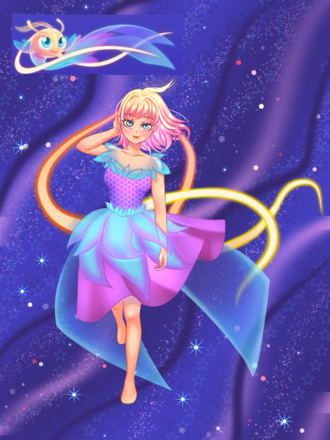 spectria from starfish game - ibisPaint