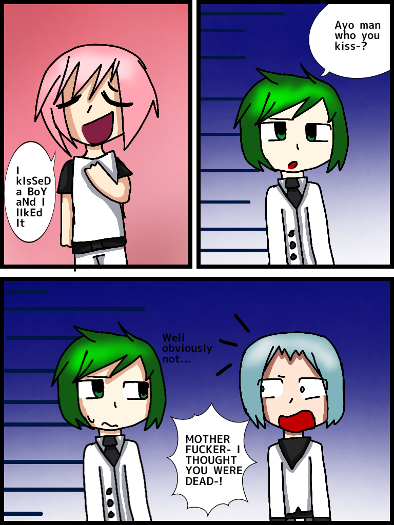 I THOUGHT YOU DIED RONNIE - ibisPaint