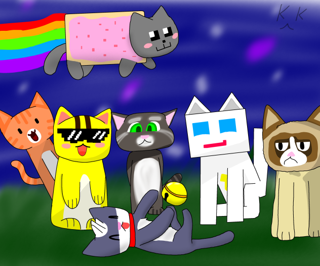 games cats - ibisPaint