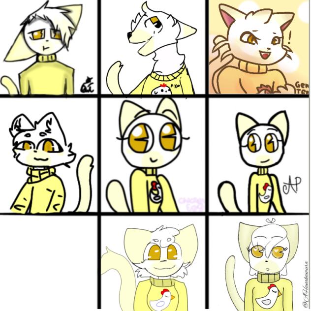 9 Art Styles Collab! - ibisPaint