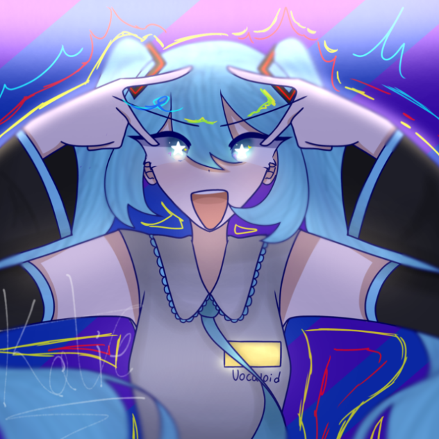 miku miku beam!!! - ibisPaint