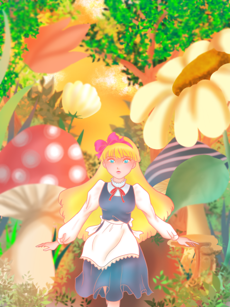 Alice in wonderland - ibisPaint