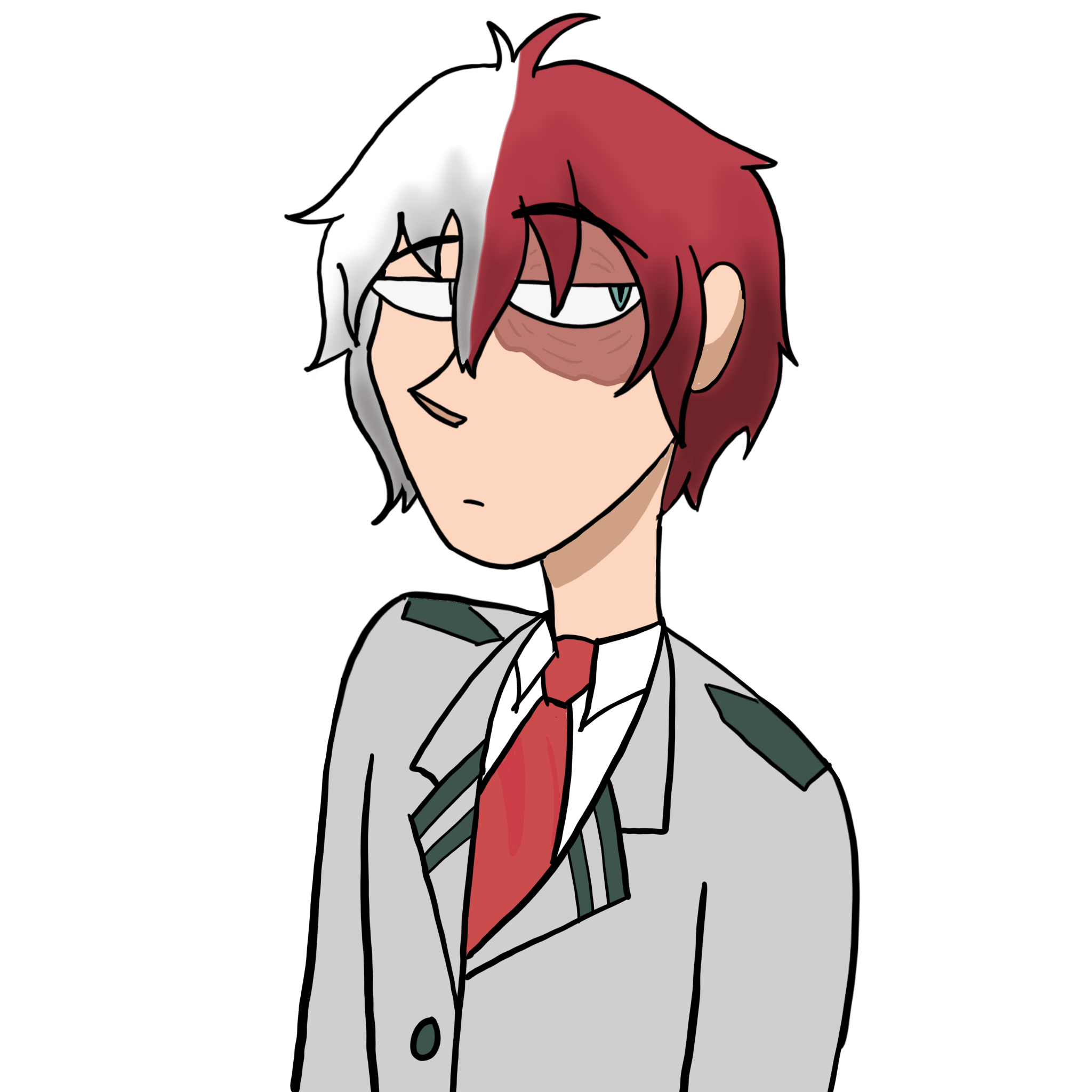 Todoroki hehe - ibisPaint