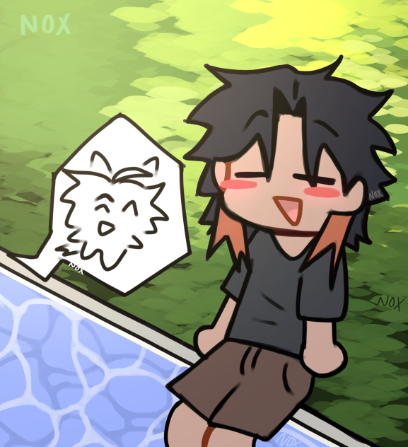 pool day 🥬 - ibisPaint