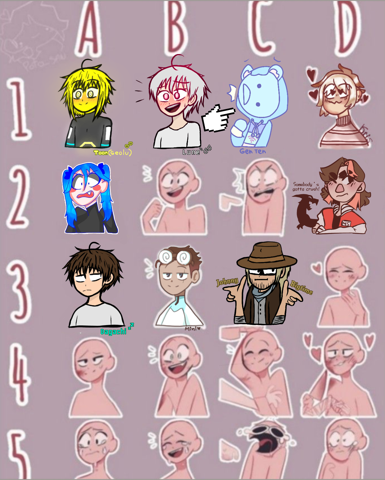 Expression collab - ibisPaint