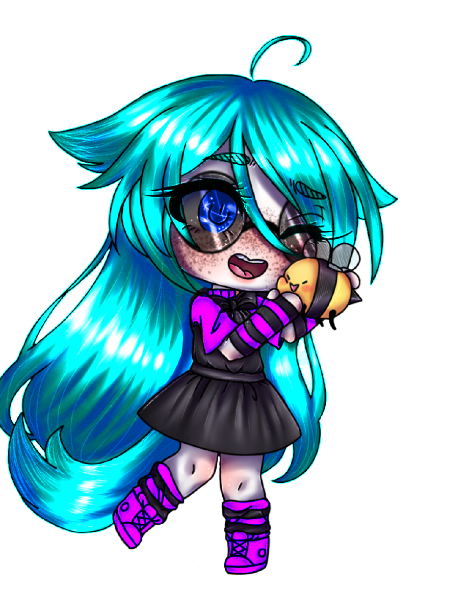Gacha life girl with bee - ibisPaint