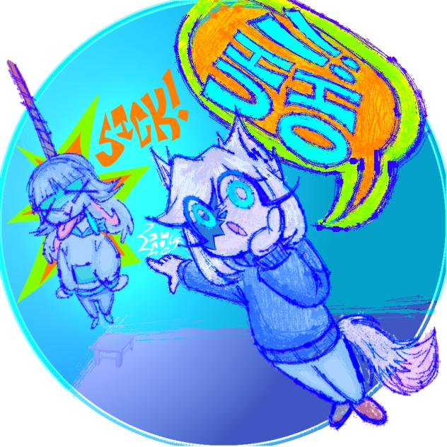 My goofy oc mary and lisa🤑 - ibisPaint