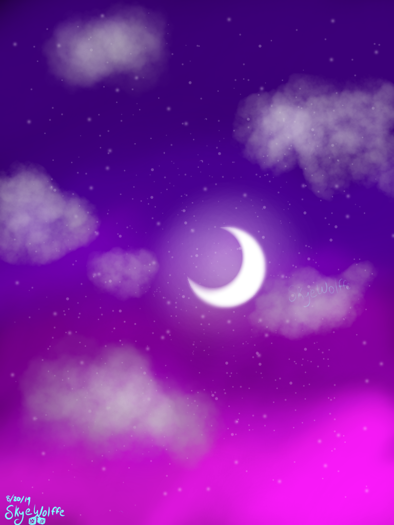 Pinktastic Sky - Speedpaint - ibisPaint