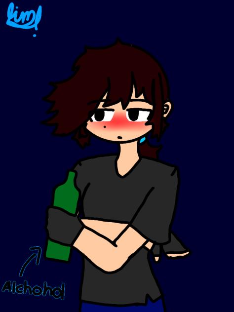 Lim is an alcoholic irl - ibisPaint