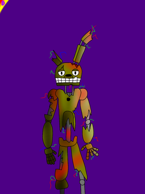 SpringTrap speedpaint (v4) - ibisPaint