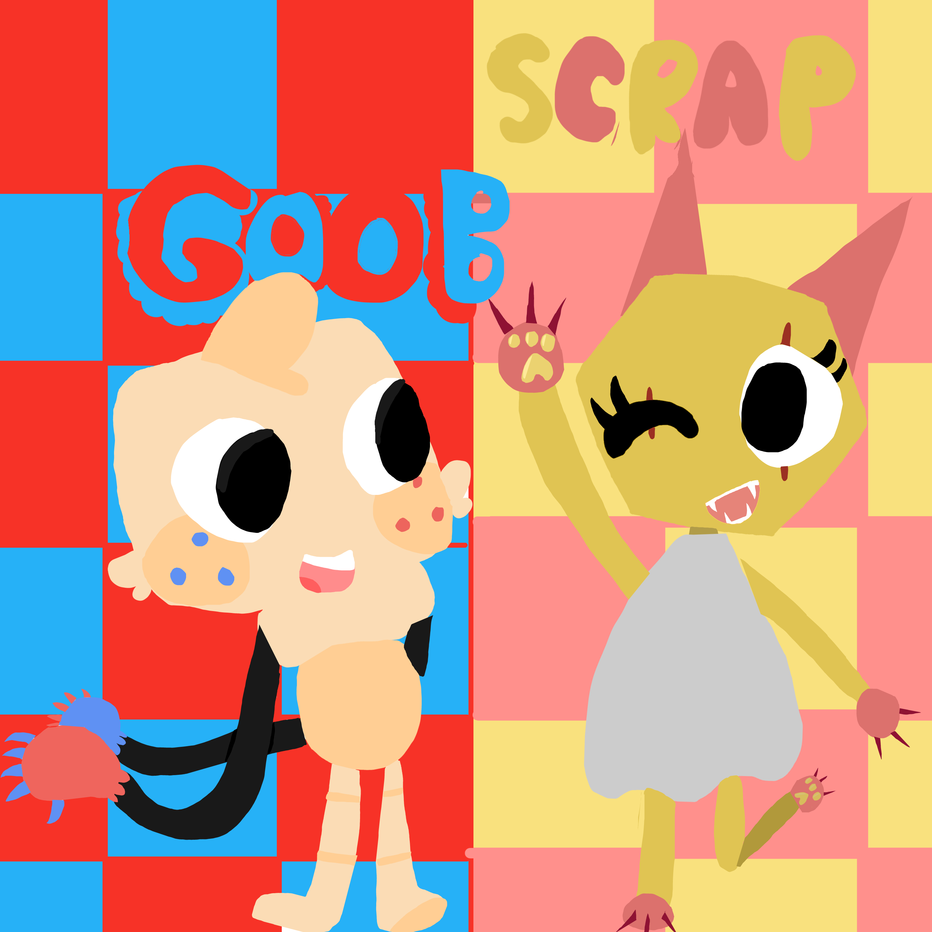 GOOB AND SCRAPS (fan art) - ibisPaint