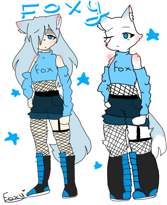 My main oc Foxy - ibisPaint