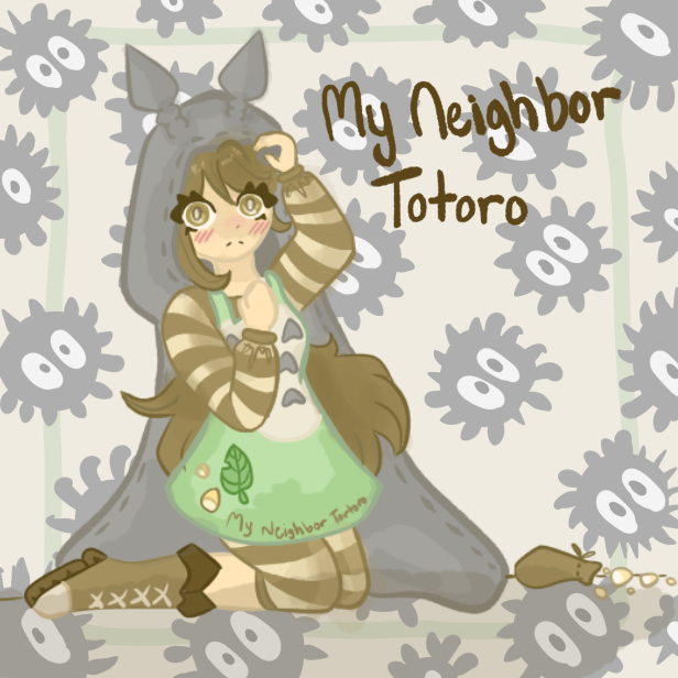 Totoro is so cute - ibisPaint