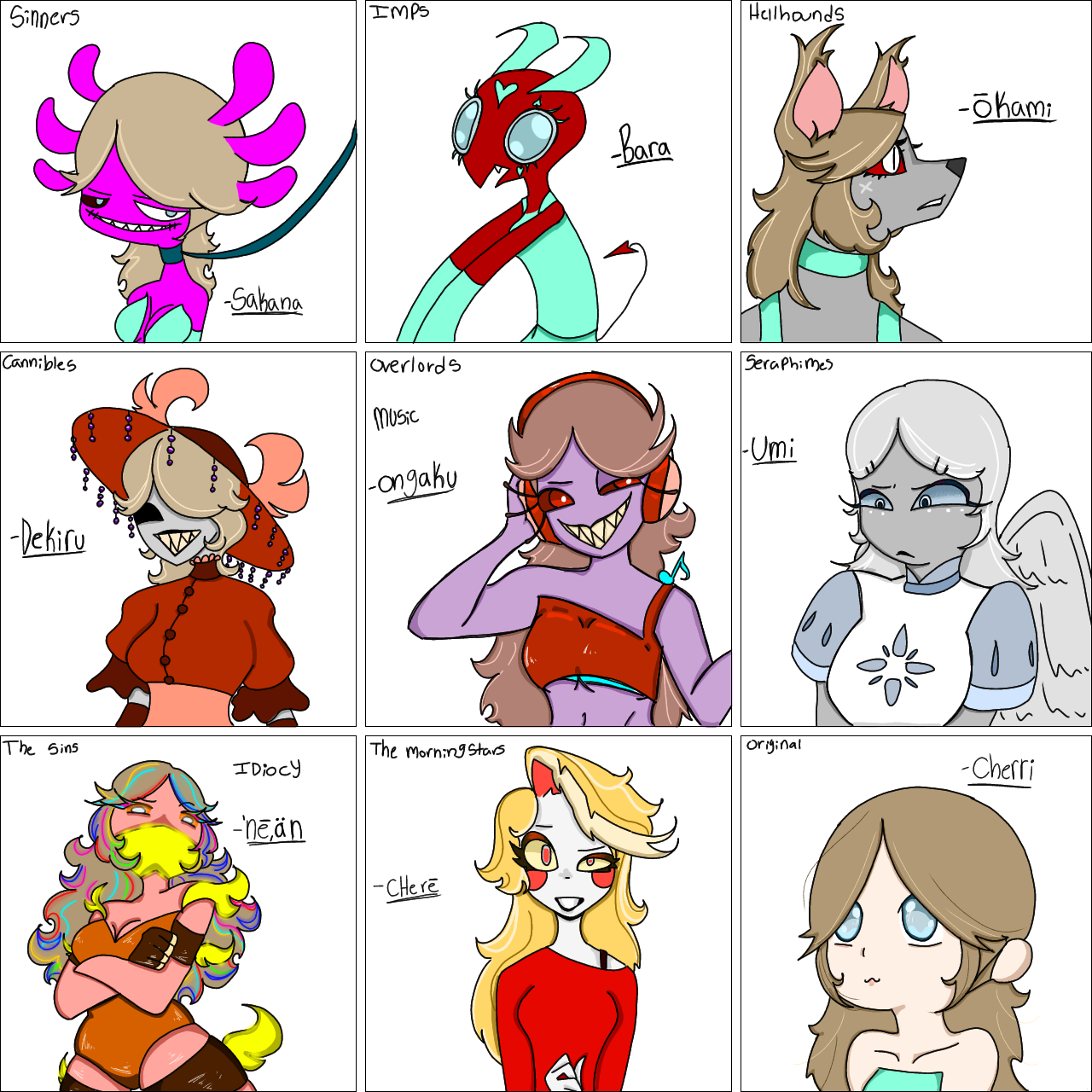 HH plus HB ocs - ibisPaint
