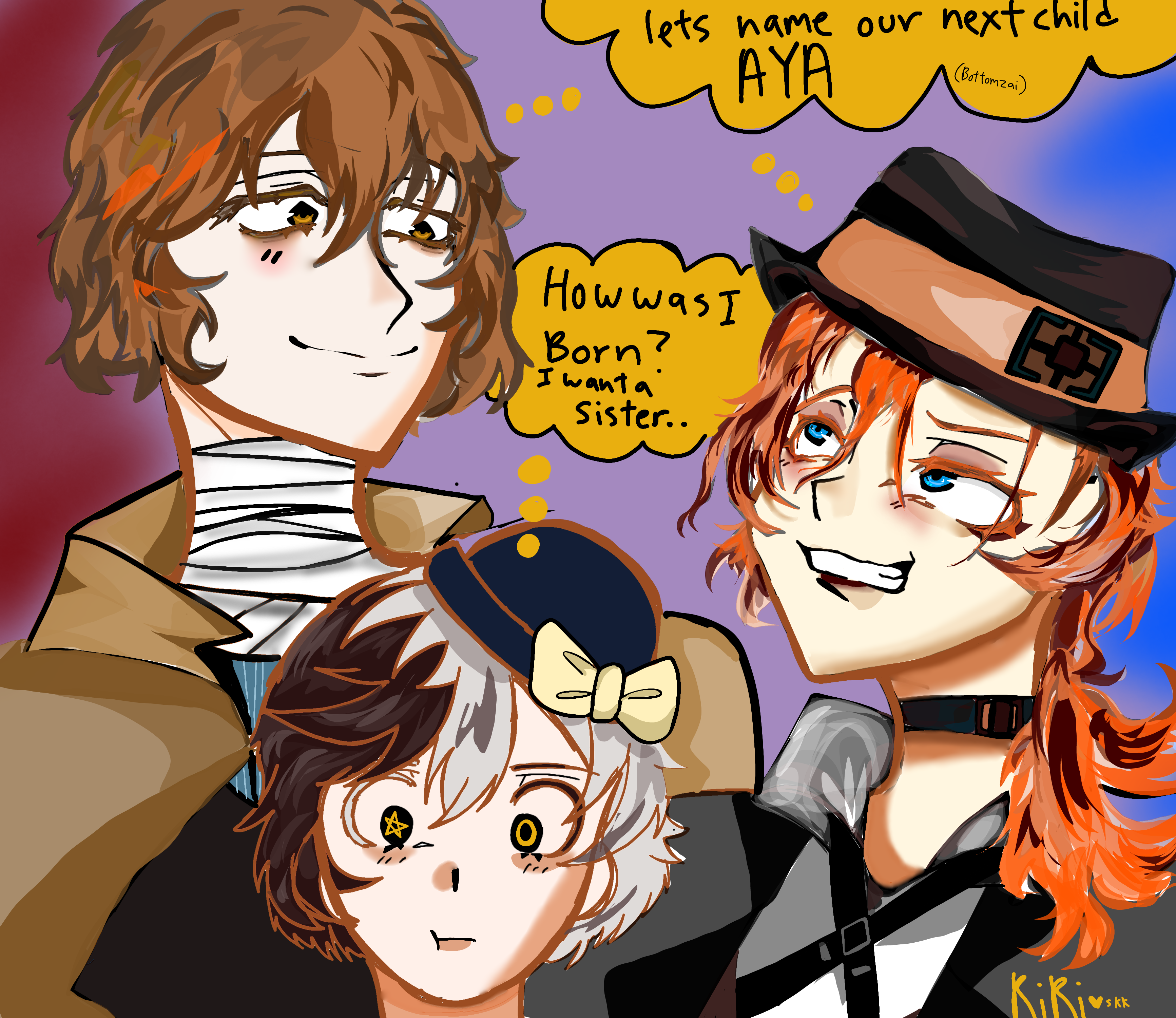 Soukoku’s army of children - ibisPaint