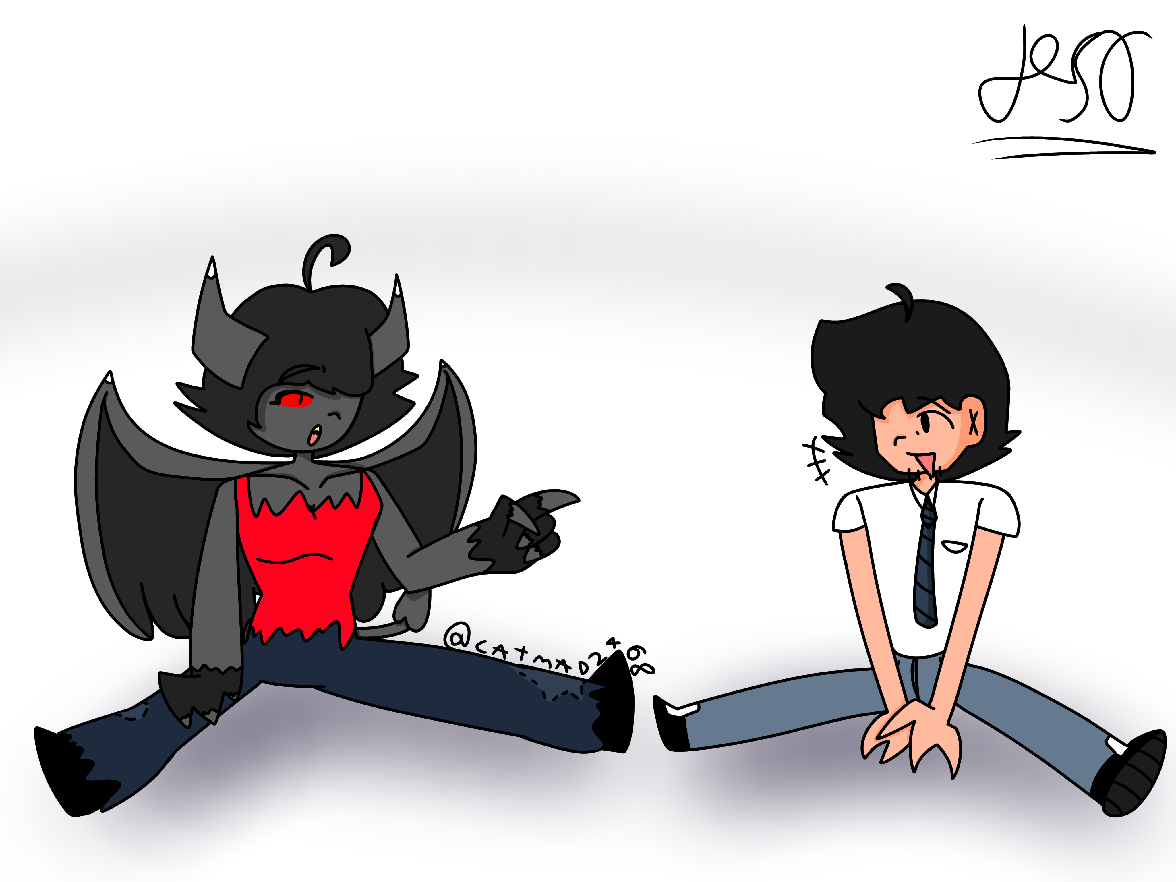 Daddy daughter discussion - ibisPaint