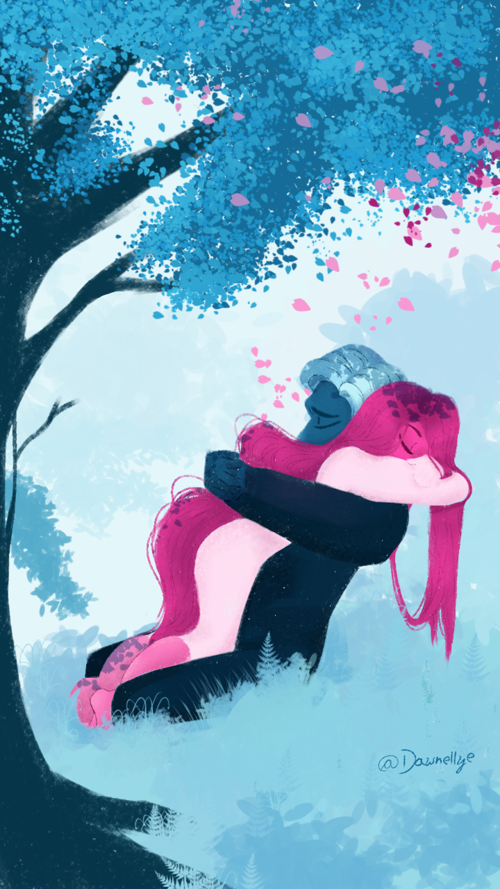 Persephone e Hades - Lore Olympus - ibisPaint