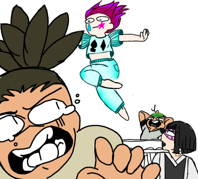 Cursed Anime friend group - ibisPaint