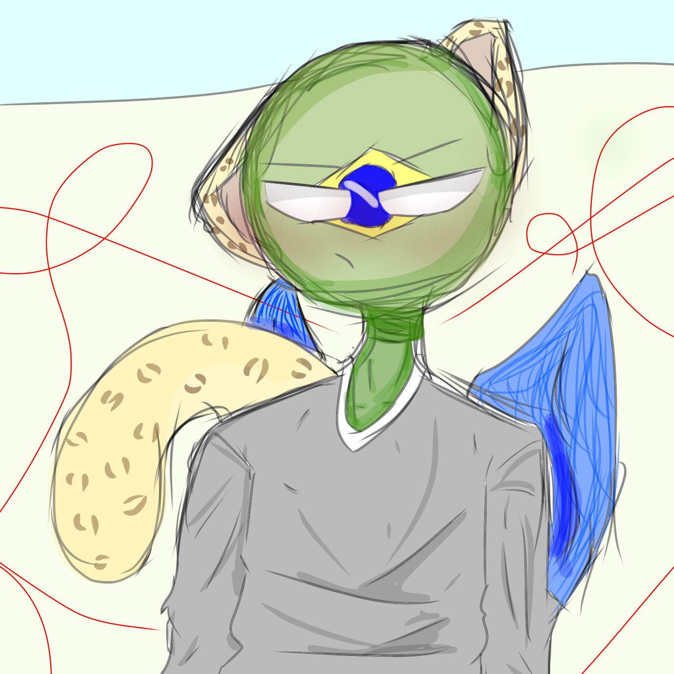 Countryhumans-Brasil - ibisPaint