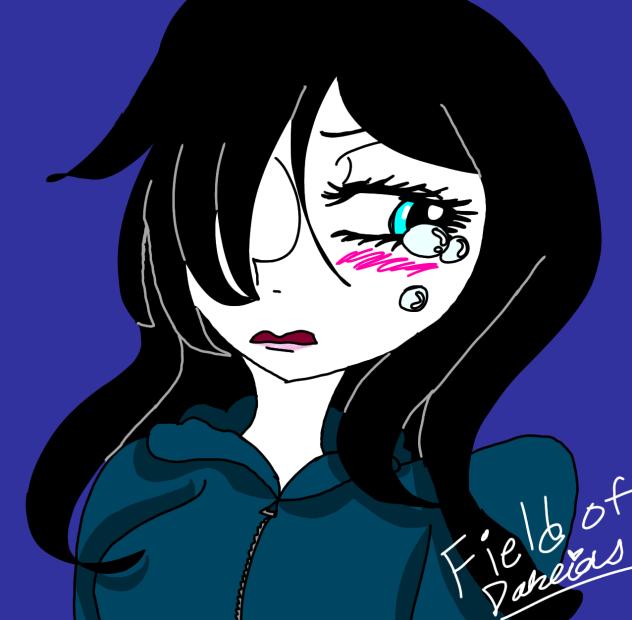 OC girl crying - ibisPaint