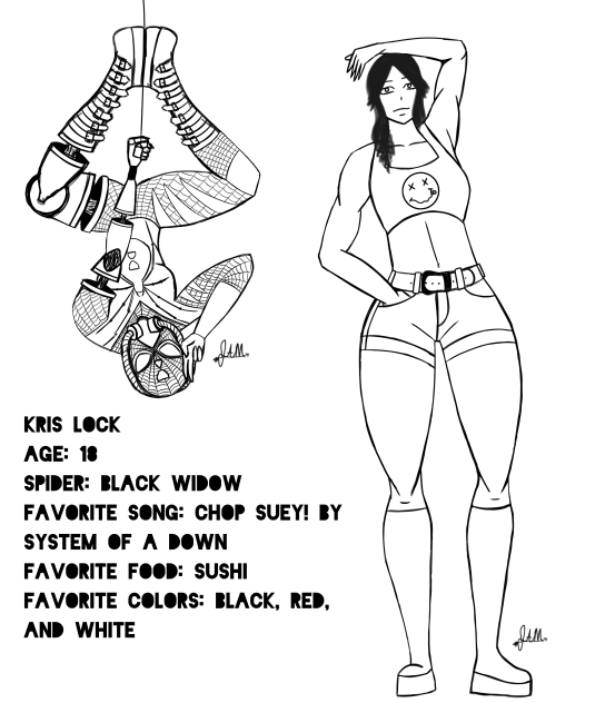 My Spidersona Kris! - ibisPaint