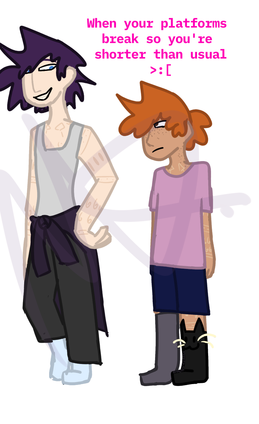 shorty tangerine - ibisPaint