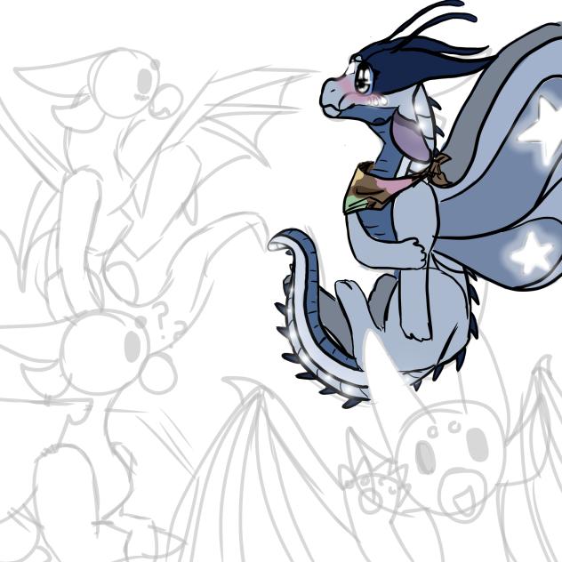 Dragon Collab - ibisPaint