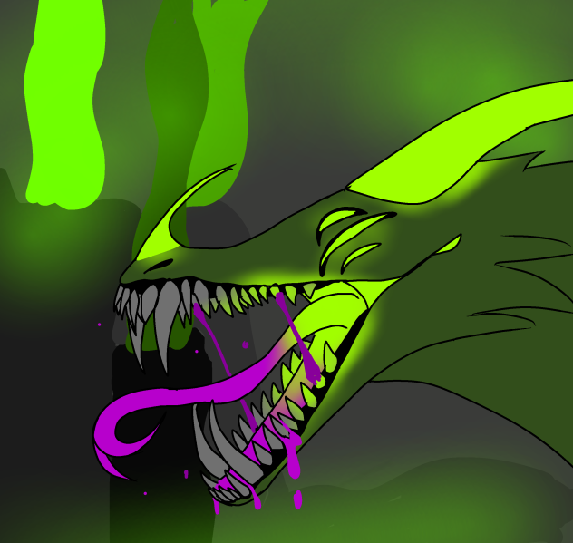 My toxic dragon (check desc) - ibisPaint