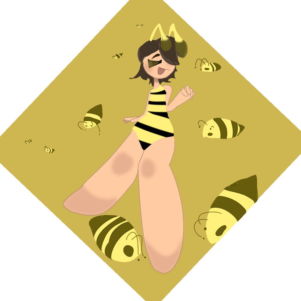 bee ohh abelhass - ibisPaint
