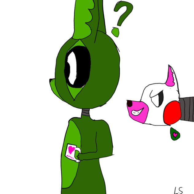 mangle x springtrap - ibisPaint