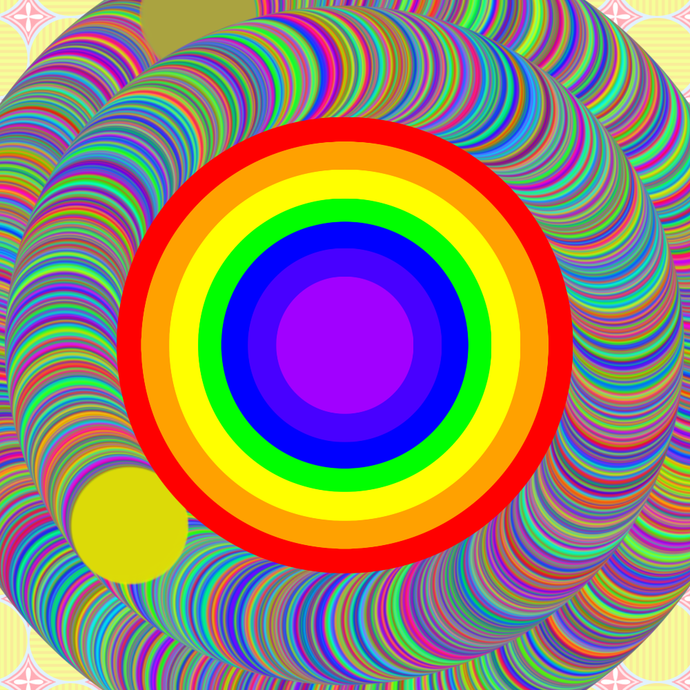 Rainbow Circle - ibisPaint