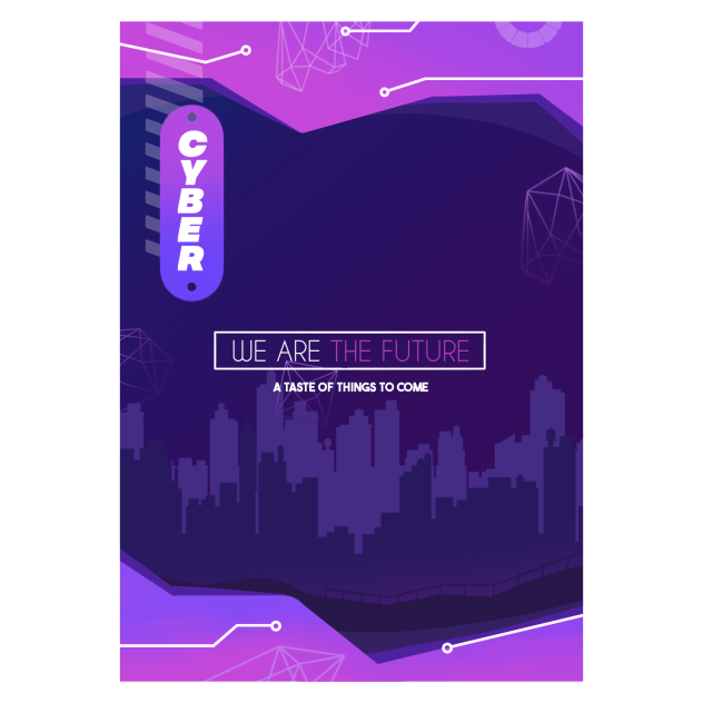 Cyber Poster 2 - ibisPaint