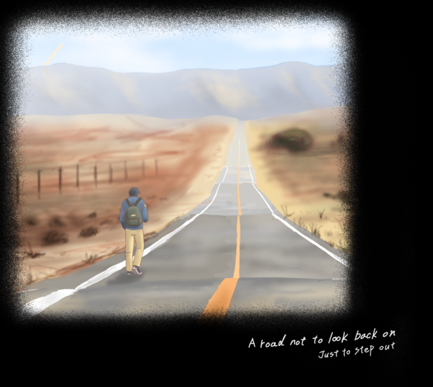 A road not to look back on - ibisPaint