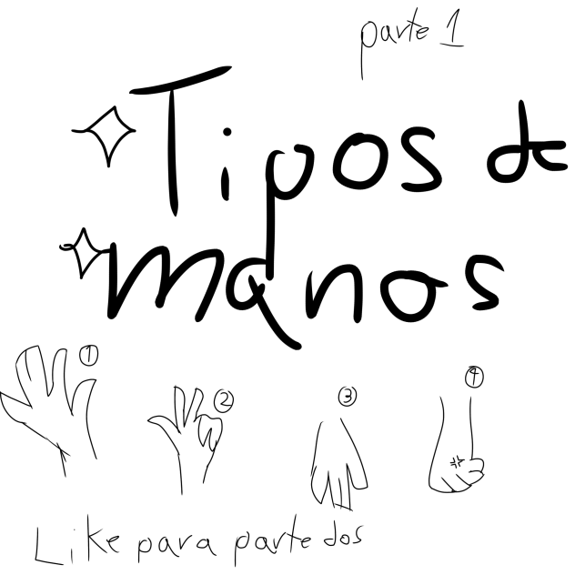 tipos té manos - ibisPaint