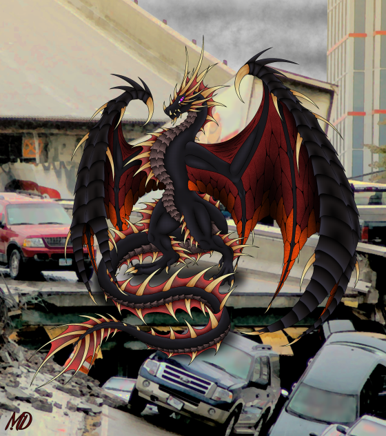 Scaled dragon - ibisPaint