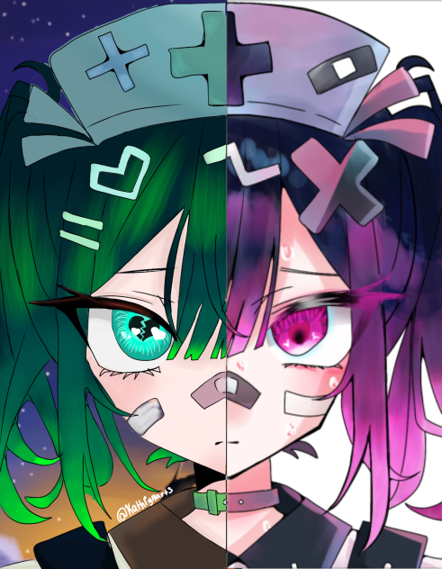 Green girl! - ibisPaint