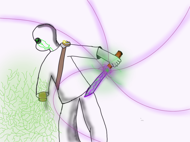 Plant based swordsman - ibisPaint