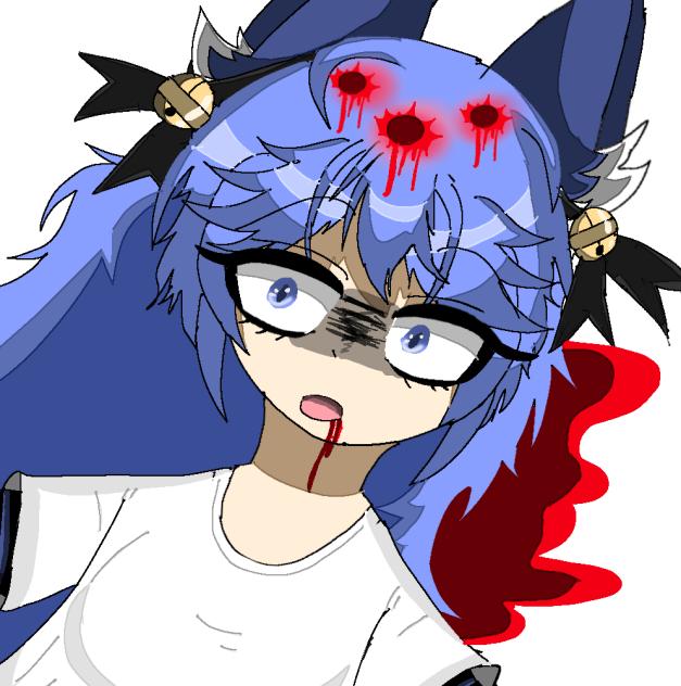 Bella the wolf gets shot - ibisPaint