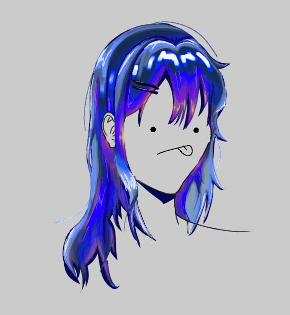 hair practice - ibisPaint