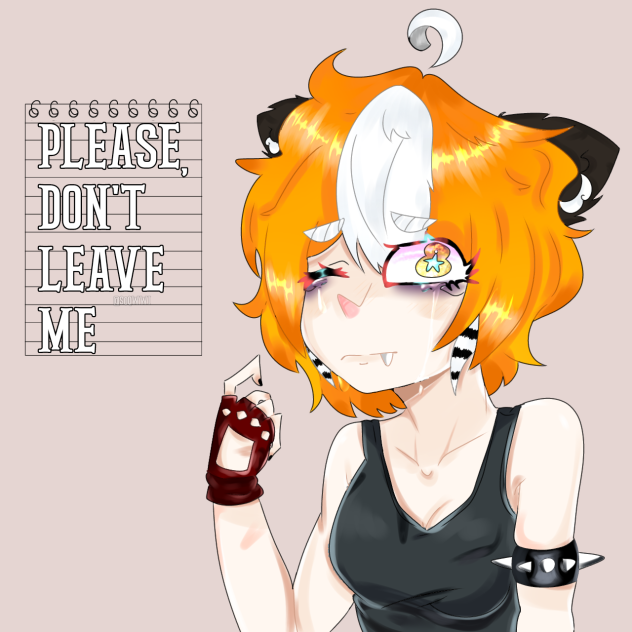 please, don't leave me - ibisPaint