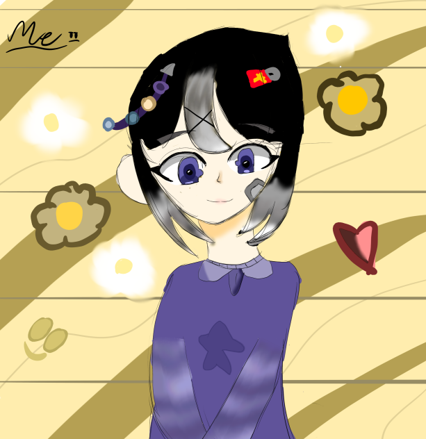 Tried to make myself cute - ibisPaint