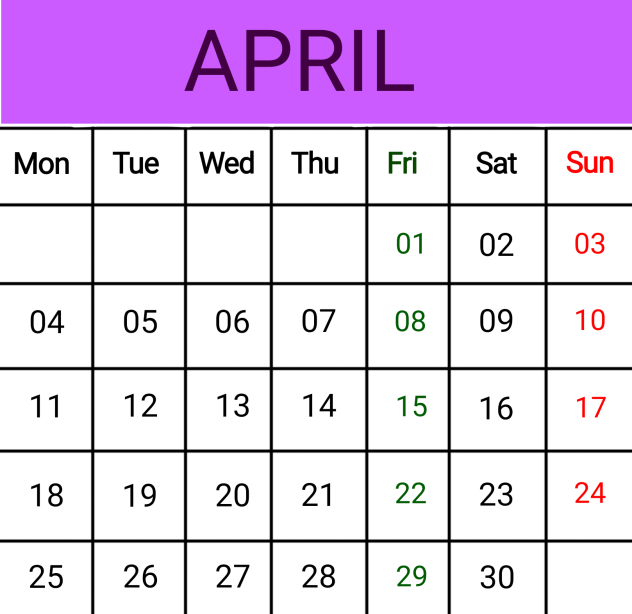 Calendar - ibisPaint