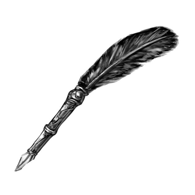 Classic Middle East Calligraphy Pen - ibisPaint