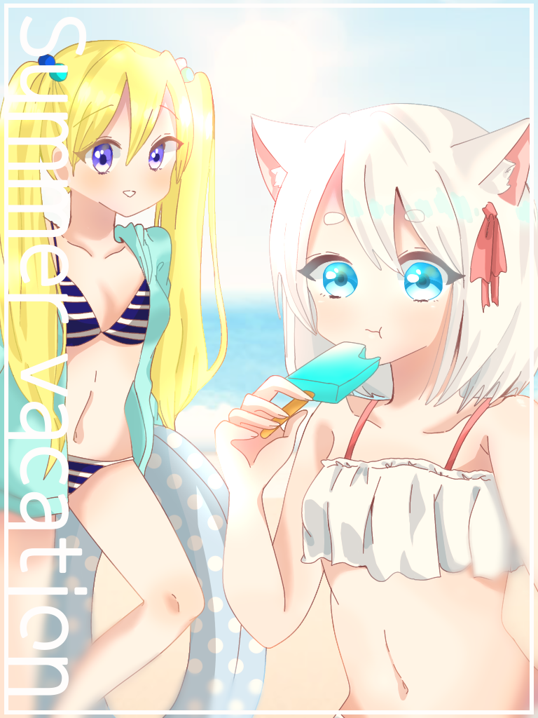 Summer vacation🏖 - ibisPaint