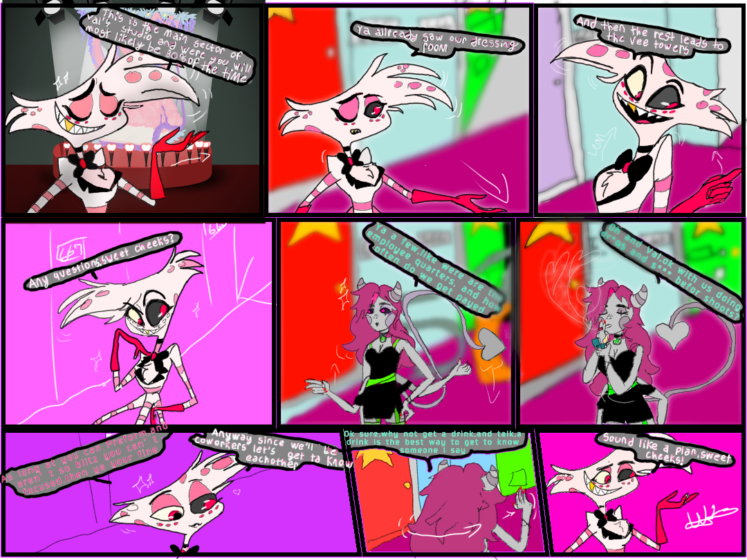 Trigger warning #hazbin hotel# pt2 - ibisPaint