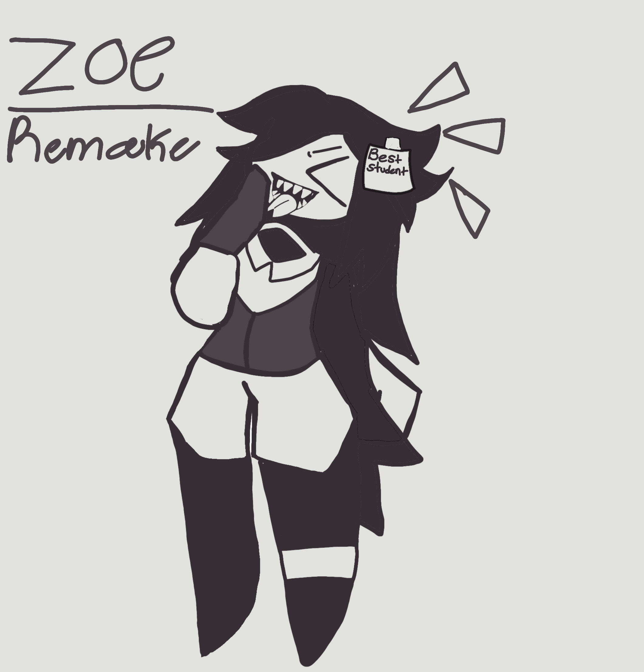Zoe(remake - ibisPaint