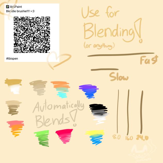 TADA MY SPECIAL BLENDIE BRUSH! - ibisPaint
