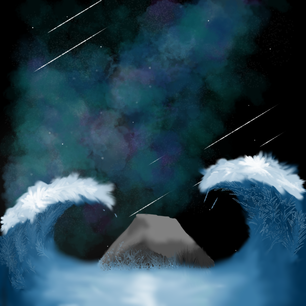 Ice Wave 🌊🌊 - ibisPaint