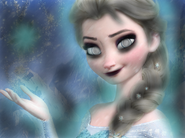 Dark elsa - ibisPaint
